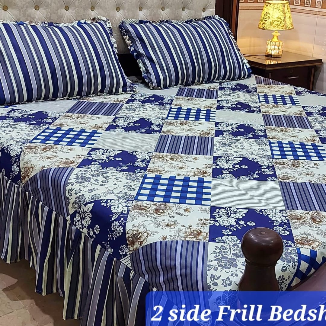 Frill Cotton Bedsheet – Bed Fantasy